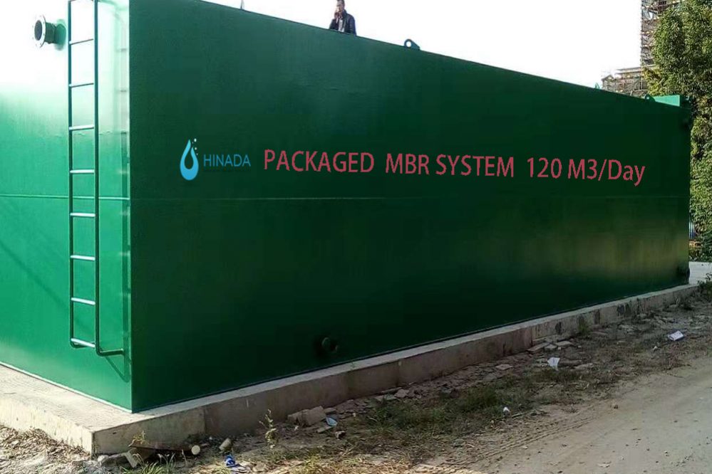 Wastewater System in Containerized | Residential Wastewater Treatment
