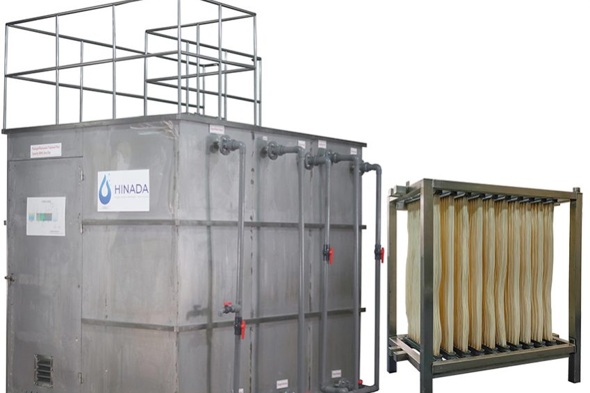 120 m3/D Containerized MBR System | Mini Sewage Plant- Hinada
