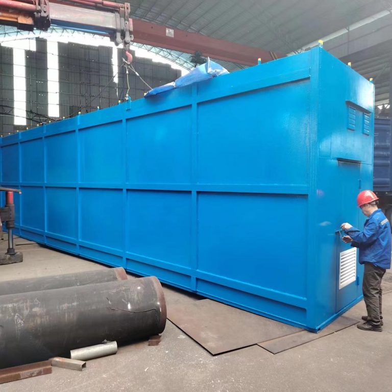 200m3 per day Packaged MBR System for wastewater treatment in ...