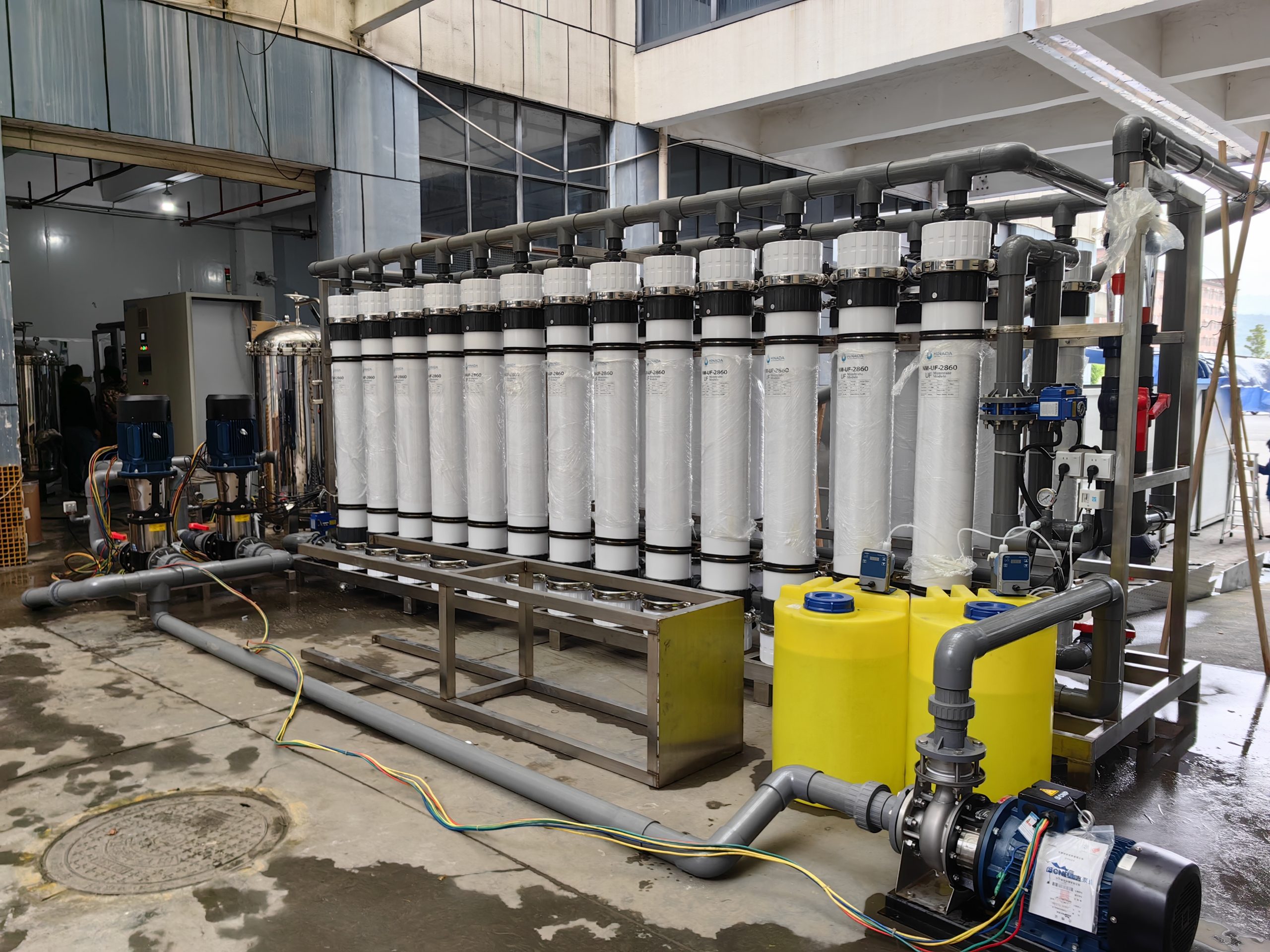 2600m3/Day Ultrafiltration System for River Water Treatment - Hinada