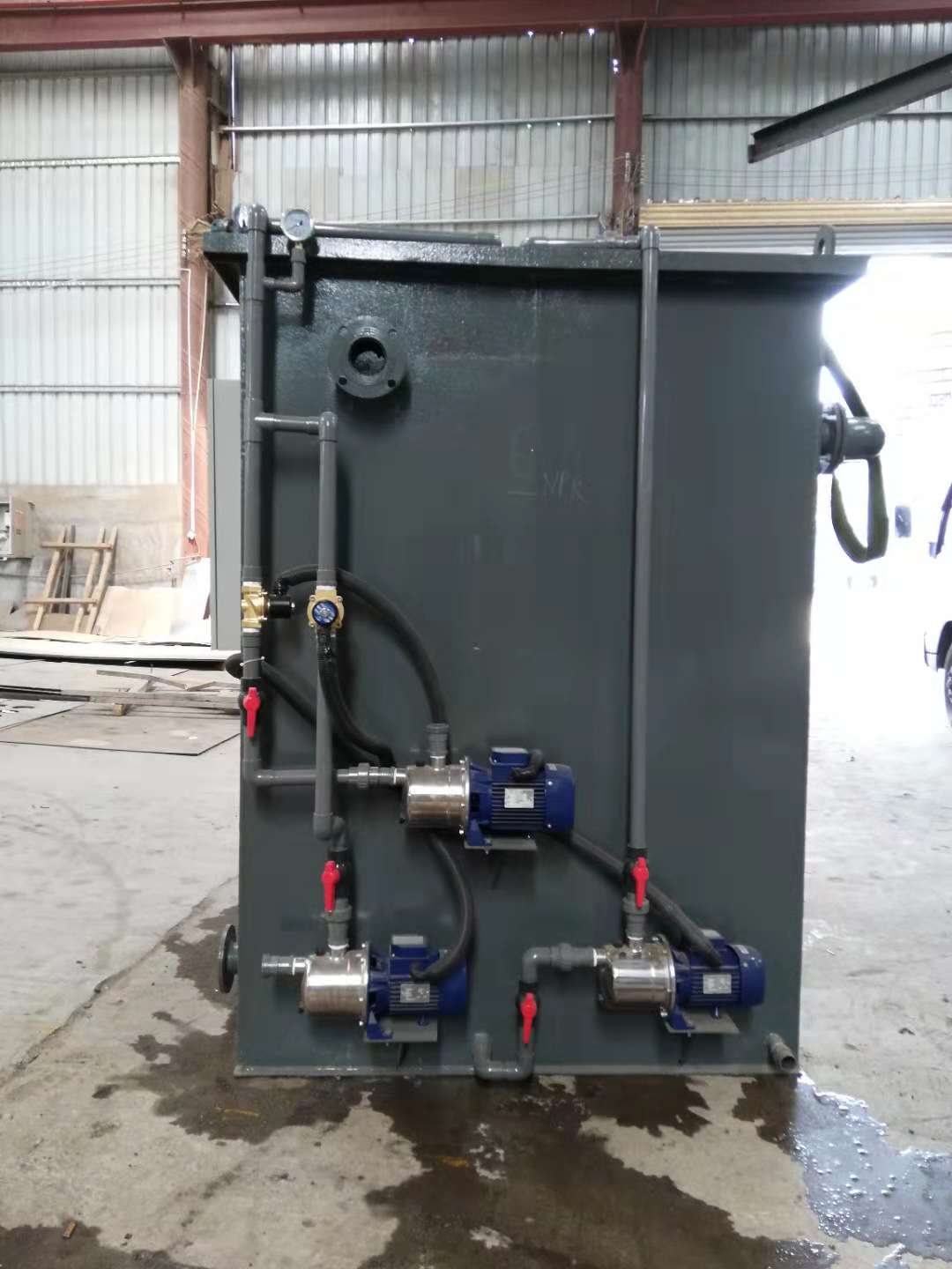 Dissolved Air Flotation System for High COD Oil grease industrial ...