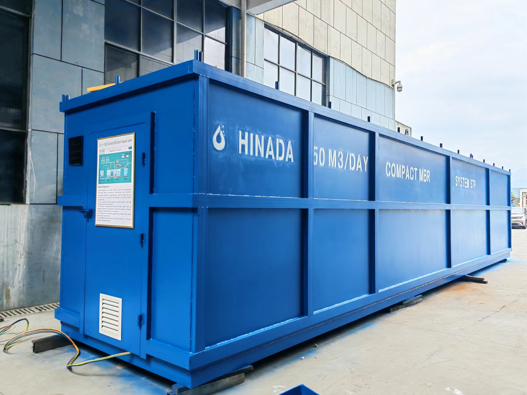 Ghana Client inspection Hotel Wastewater Treatment Equipments in Hinada ...